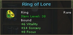 Ring of Lore | Eldevin Wiki | Fandom