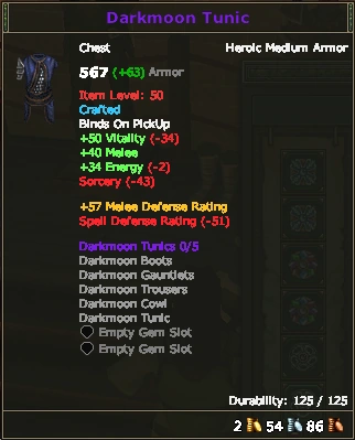 Darkmoon Tunic | Eldevin Wiki | Fandom