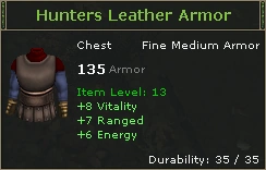 Hunters Leather Armor | Eldevin Wiki | Fandom