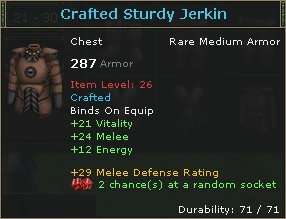 Crafted Sturdy Jerkin | Eldevin Wiki | Fandom