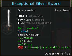 Exceptional Silver Sword | Eldevin Wiki | Fandom