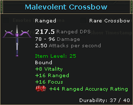 Malevolent Crossbow | Eldevin Wiki | Fandom