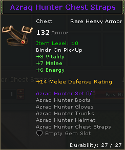 Azraq Hunter Chest Straps | Eldevin Wiki | Fandom