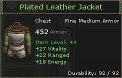 Plated Leather Jacket | Eldevin Wiki | Fandom