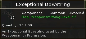 Exceptional Bowstring | Eldevin Wiki | Fandom