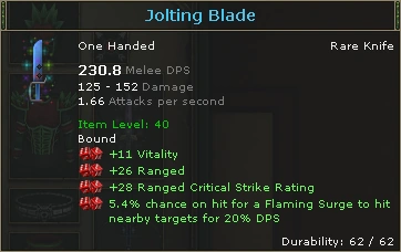 Jolting Blade | Eldevin Wiki | Fandom