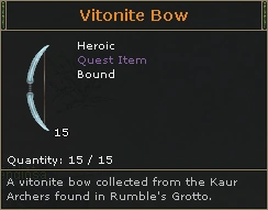 Vitonite Bow | Eldevin Wiki | Fandom