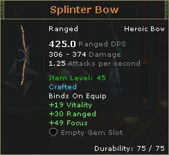 Splinter Bow | Eldevin Wiki | Fandom