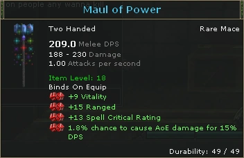 Maul of Power | Eldevin Wiki | Fandom