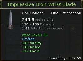 Impressive Iron Wrist Blade | Eldevin Wiki | Fandom
