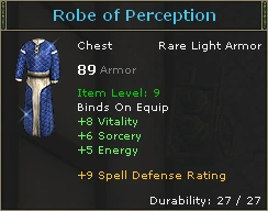 Robe of Perception | Eldevin Wiki | Fandom