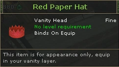 Red Paper Hat | Eldevin Wiki | Fandom