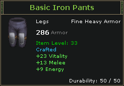 Basic Iron Pants | Eldevin Wiki | Fandom