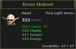 Bone Helmet | Eldevin Wiki | Fandom
