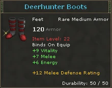 Deerhunter Boots | Eldevin Wiki | Fandom