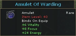 Amulet of Warding | Eldevin Wiki | Fandom