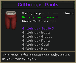 Giftbringer Pants | Eldevin Wiki | Fandom