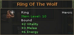Ring Of The Wolf | Eldevin Wiki | Fandom