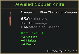 Jeweled Copper Knife | Eldevin Wiki | Fandom