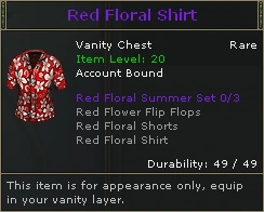 Red Floral Shirt | Eldevin Wiki | Fandom
