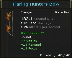 Flaring Hunters Bow | Eldevin Wiki | Fandom