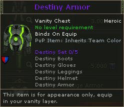 Destiny Armor | Eldevin Wiki | Fandom