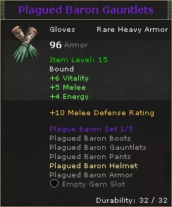 Plagued Baron Gauntlets | Eldevin Wiki | Fandom