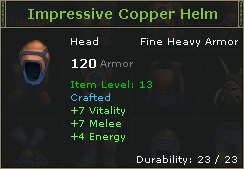 Impressive Copper Helm | Eldevin Wiki | Fandom