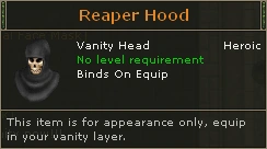 Reaper Hood | Eldevin Wiki | Fandom
