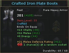 Crafted Iron Plate Boots | Eldevin Wiki | Fandom