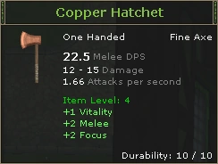 Copper Hatchet | Eldevin Wiki | Fandom