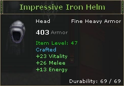 Impressive Iron Helm | Eldevin Wiki | Fandom