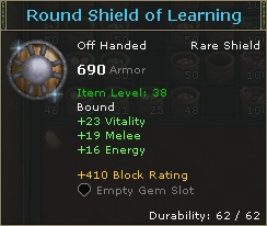 Round Shield of Learning | Eldevin Wiki | Fandom