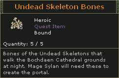 Undead Skeleton Bones | Eldevin Wiki | Fandom