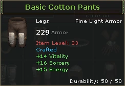 Basic Cotton Pants | Eldevin Wiki | Fandom