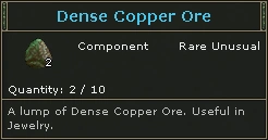 Dense Copper Ore | Eldevin Wiki | Fandom