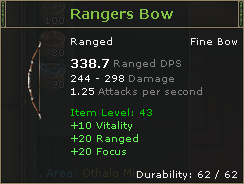 Rangers Bow | Eldevin Wiki | Fandom