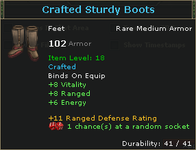 Crafted Sturdy Boots | Eldevin Wiki | Fandom