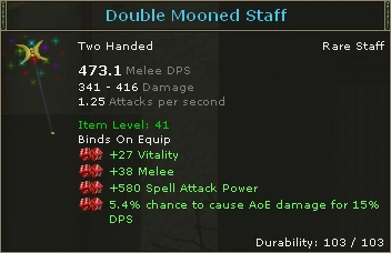 Double Mooned Staff | Eldevin Wiki | Fandom
