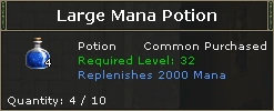 Large Mana Potion | Eldevin Wiki | Fandom