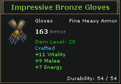 Impressive Bronze Gloves | Eldevin Wiki | Fandom