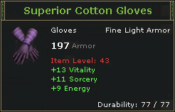 Superior Cotton Gloves | Eldevin Wiki | Fandom
