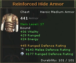 Reinforced Hide Armor | Eldevin Wiki | Fandom