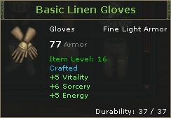 Basic Linen Gloves | Eldevin Wiki | Fandom