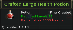 Crafted Large Health Potion | Eldevin Wiki | Fandom