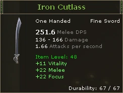 Iron Cutlass | Eldevin Wiki | Fandom