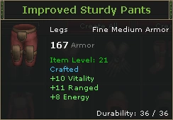 Improved Sturdy Pants | Eldevin Wiki | Fandom