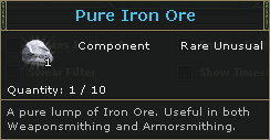 Pure Iron Ore | Eldevin Wiki | Fandom