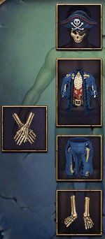 Skeleton Pirate Set | Eldevin Wiki | Fandom