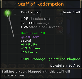 Staff of Redemption | Eldevin Wiki | Fandom